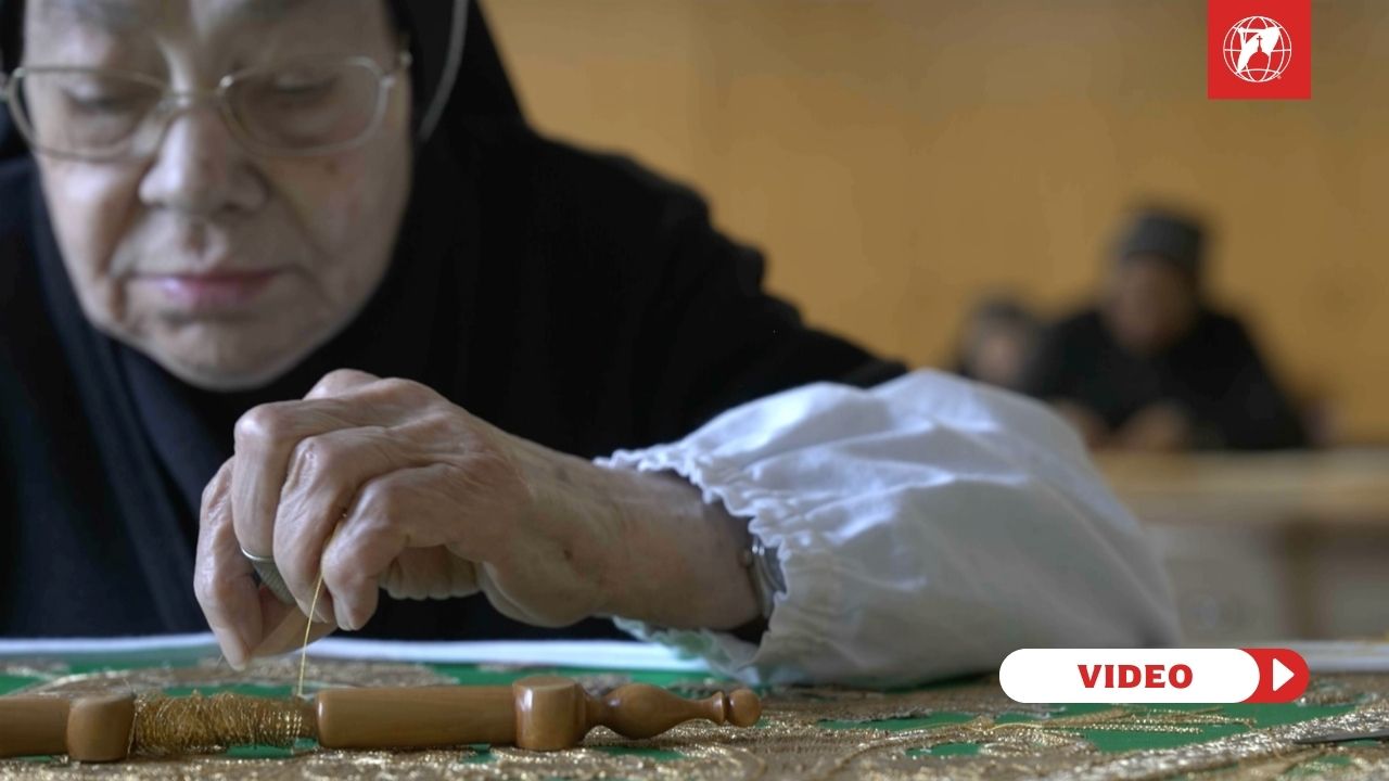 Daughters of St. Joseph: Sewing for the Eucharist - EWTN Asia Pacific